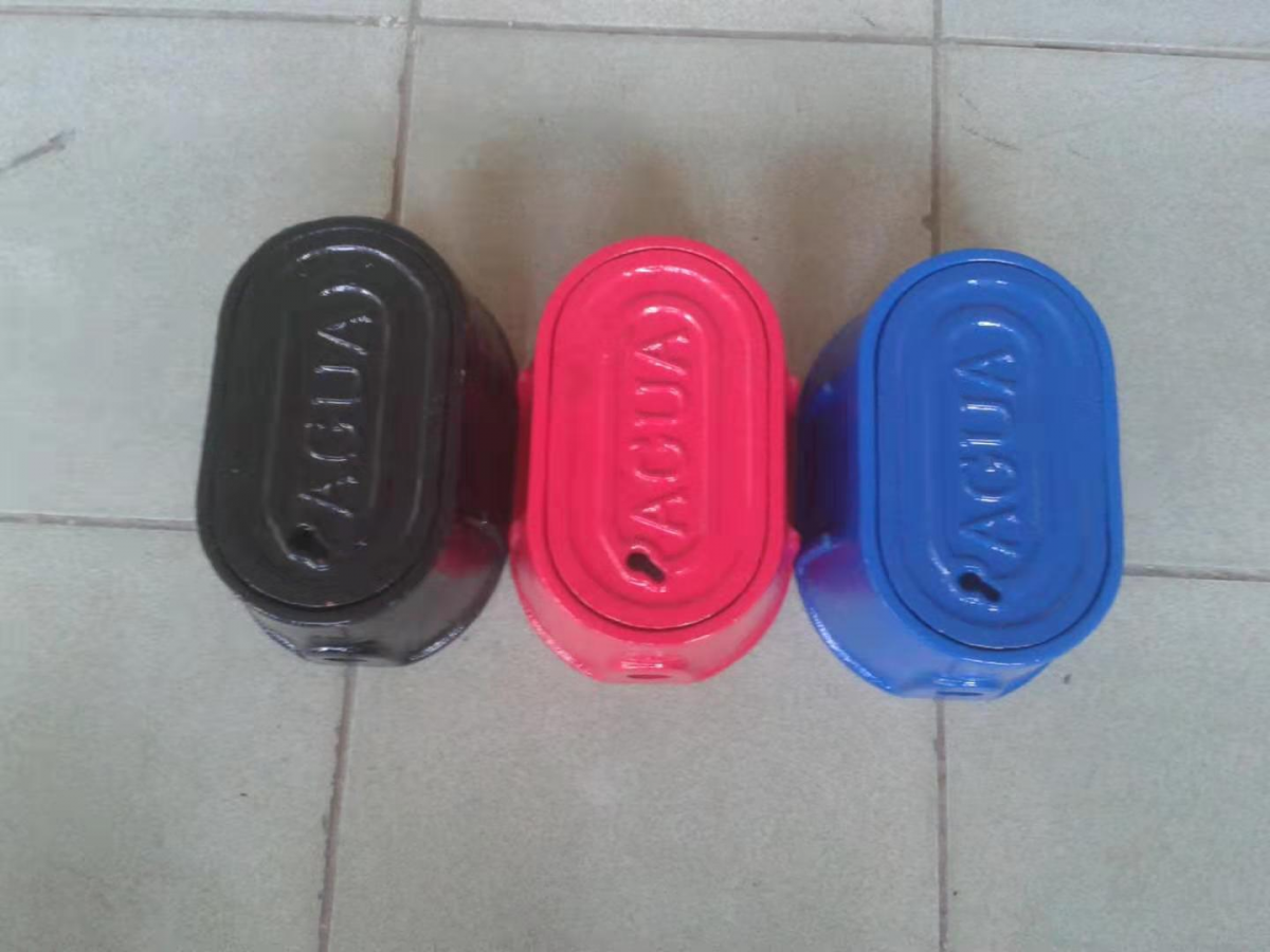 Cast Iron Water Meter Box AGUA Cajas de hierro dúctil para - Custom ...